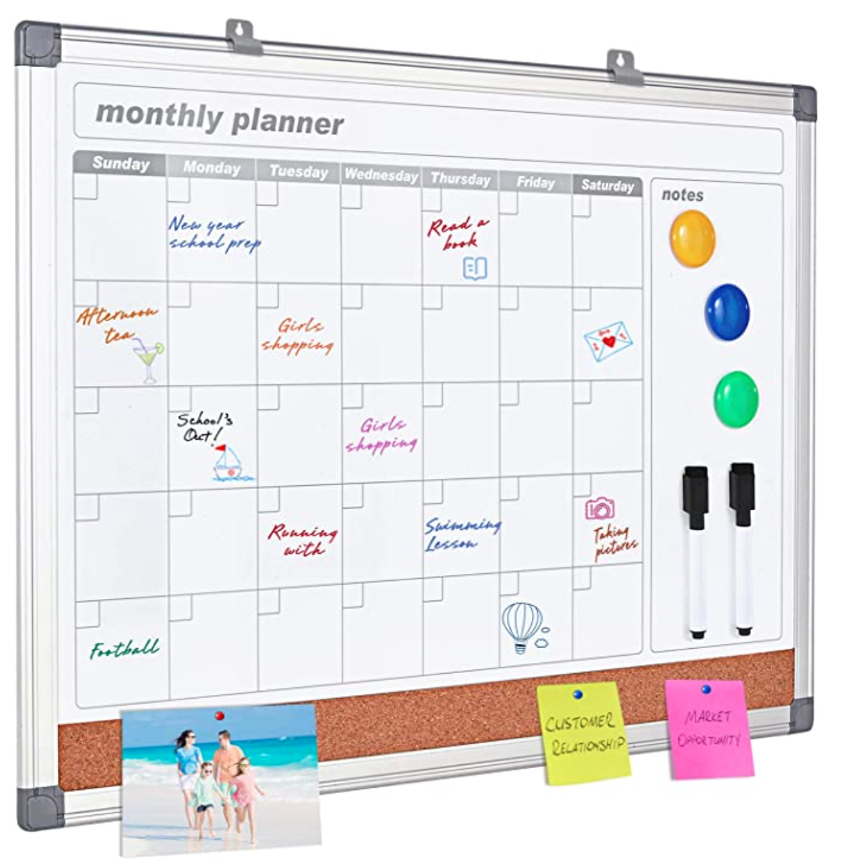 8 Best Whiteboard Calendars UK 2024 | mybest